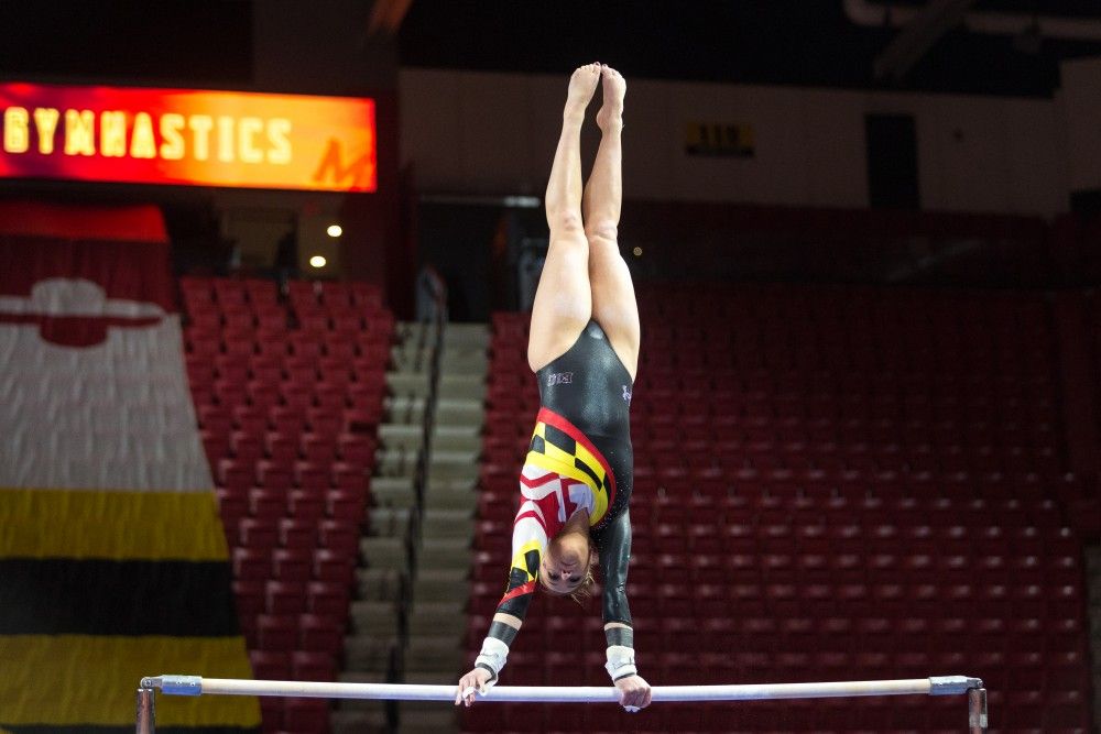 Maryland gymnastics has been rock-solid on bars during its rocky start ...