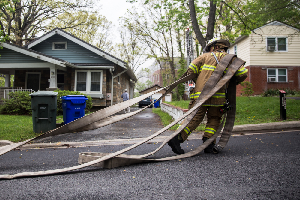 Fire burns down single-story College Park home - The Diamondback