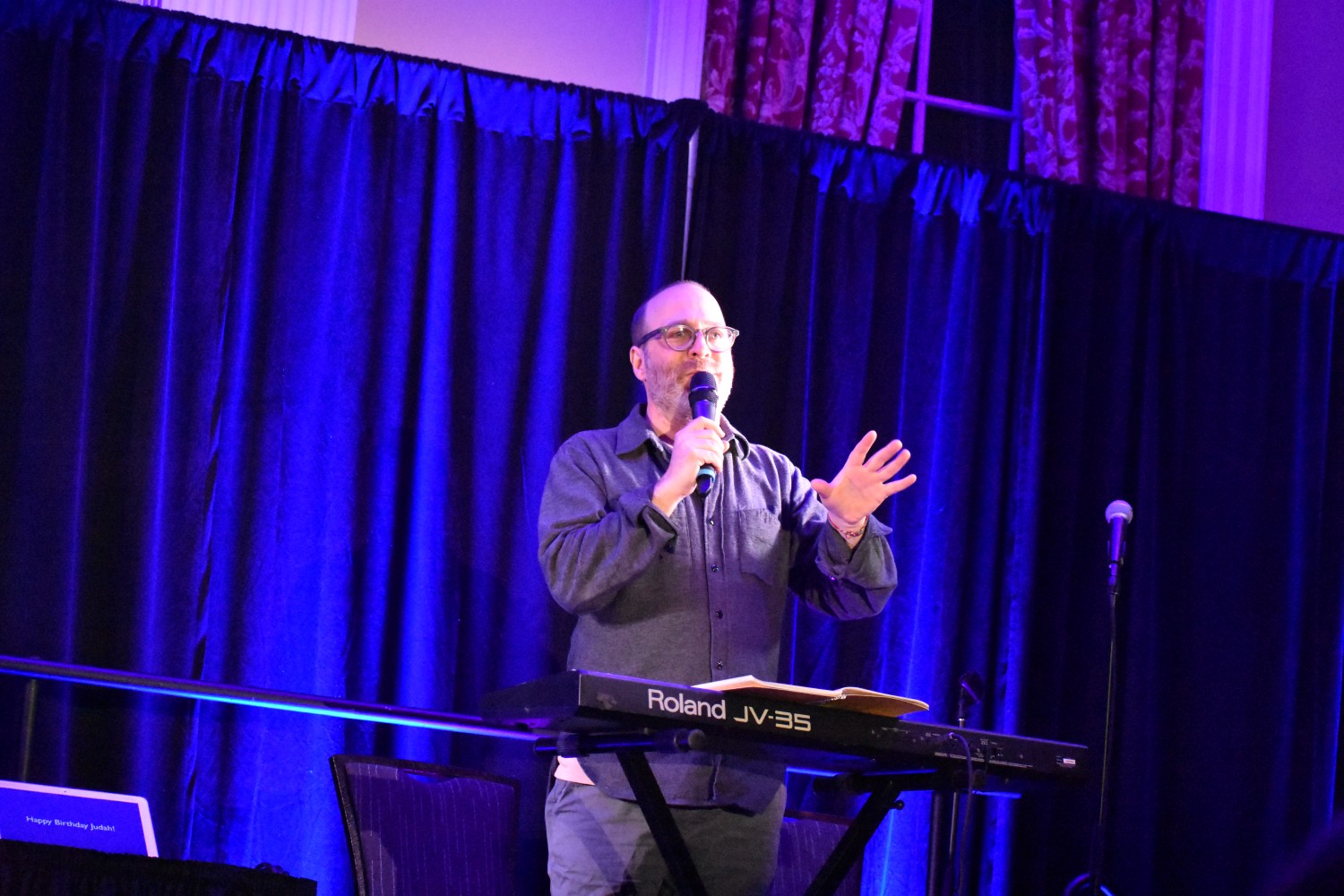 H. Jon Benjamin revealed the man behind the voice at Stamp’s Grand ...