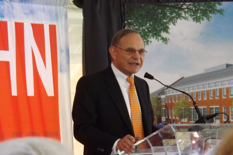 Edward St. John Learning and Teaching Center’s June construction ...