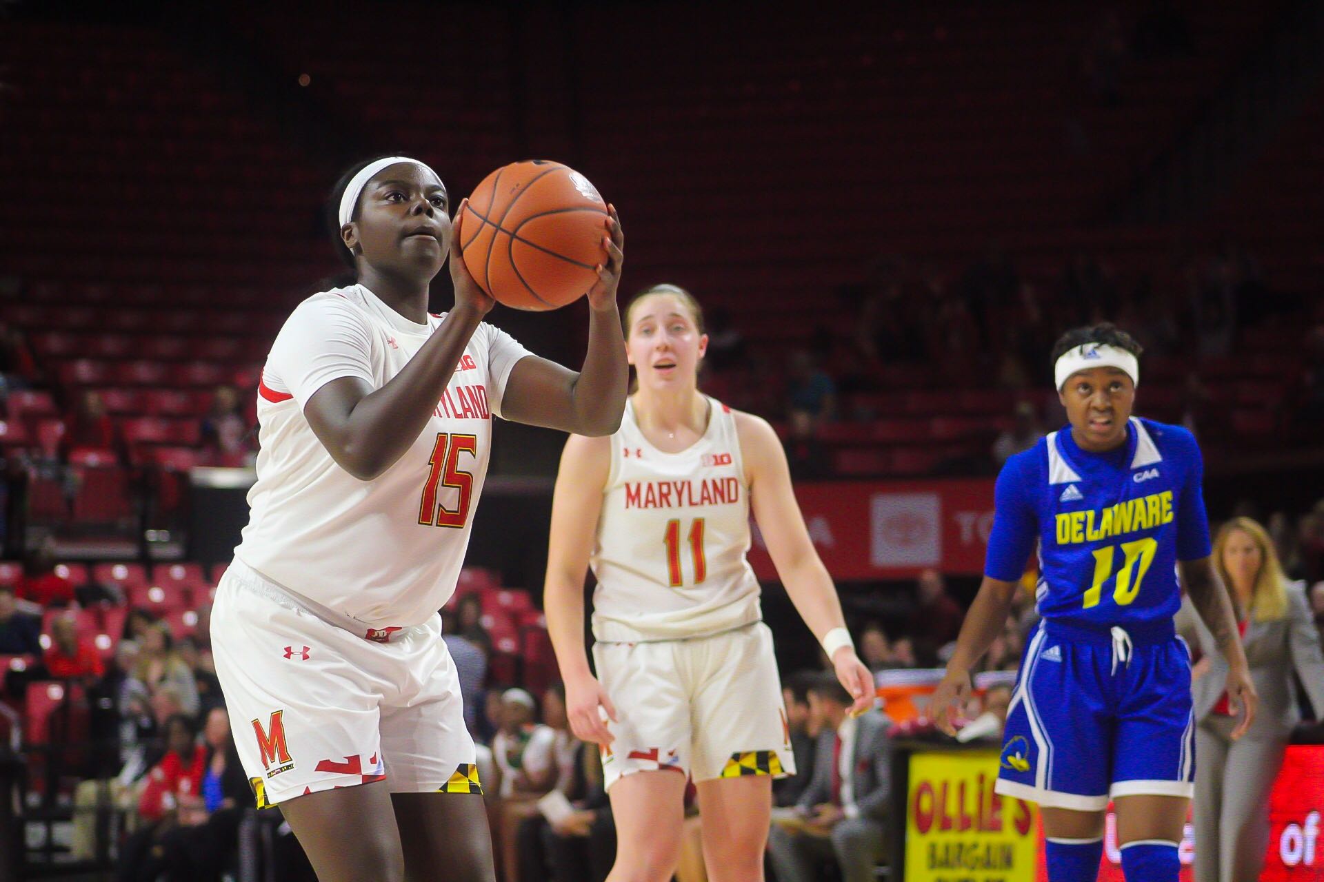 Ashley Owusu has shouldered a high workload early for Maryland ...