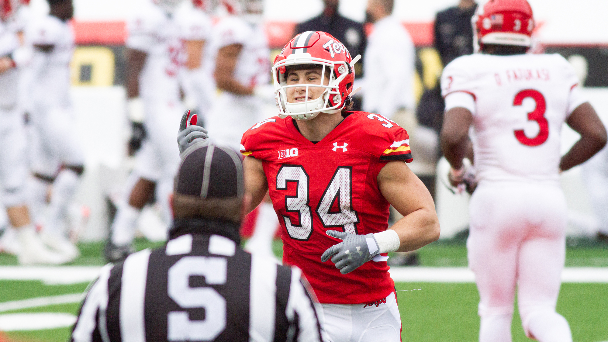 Maryland running back Jake Funk selected by Rams in seventh round of ...