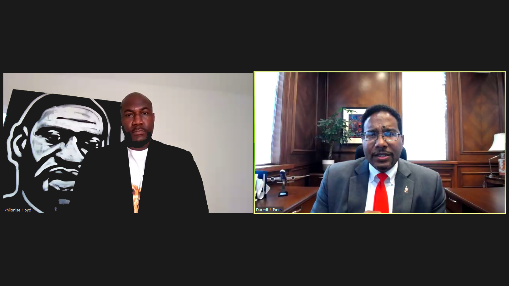 UMD President Darryll Pines hosts webinar with Philonise Floyd, George ...