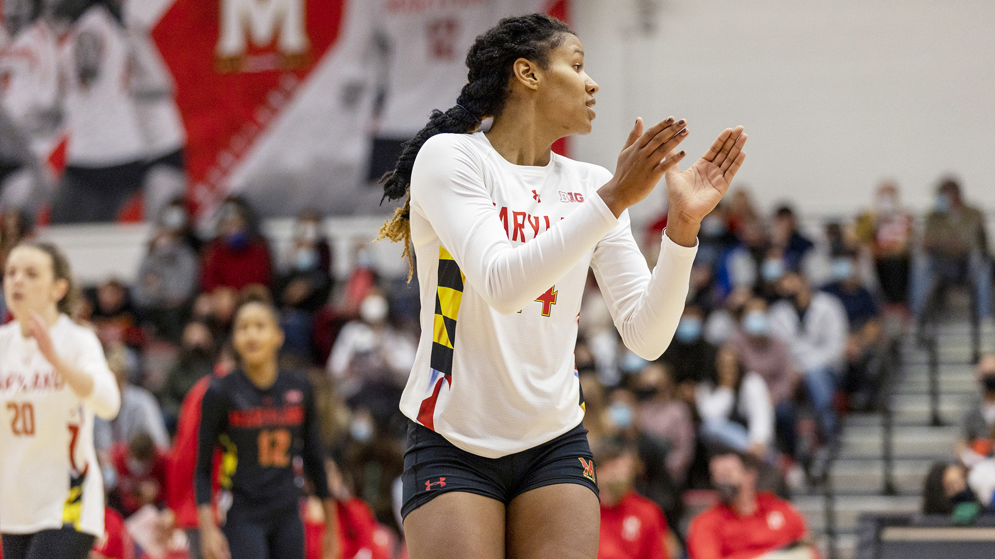Cara Lewis stepped up to end Maryland volleyball’s losing streak