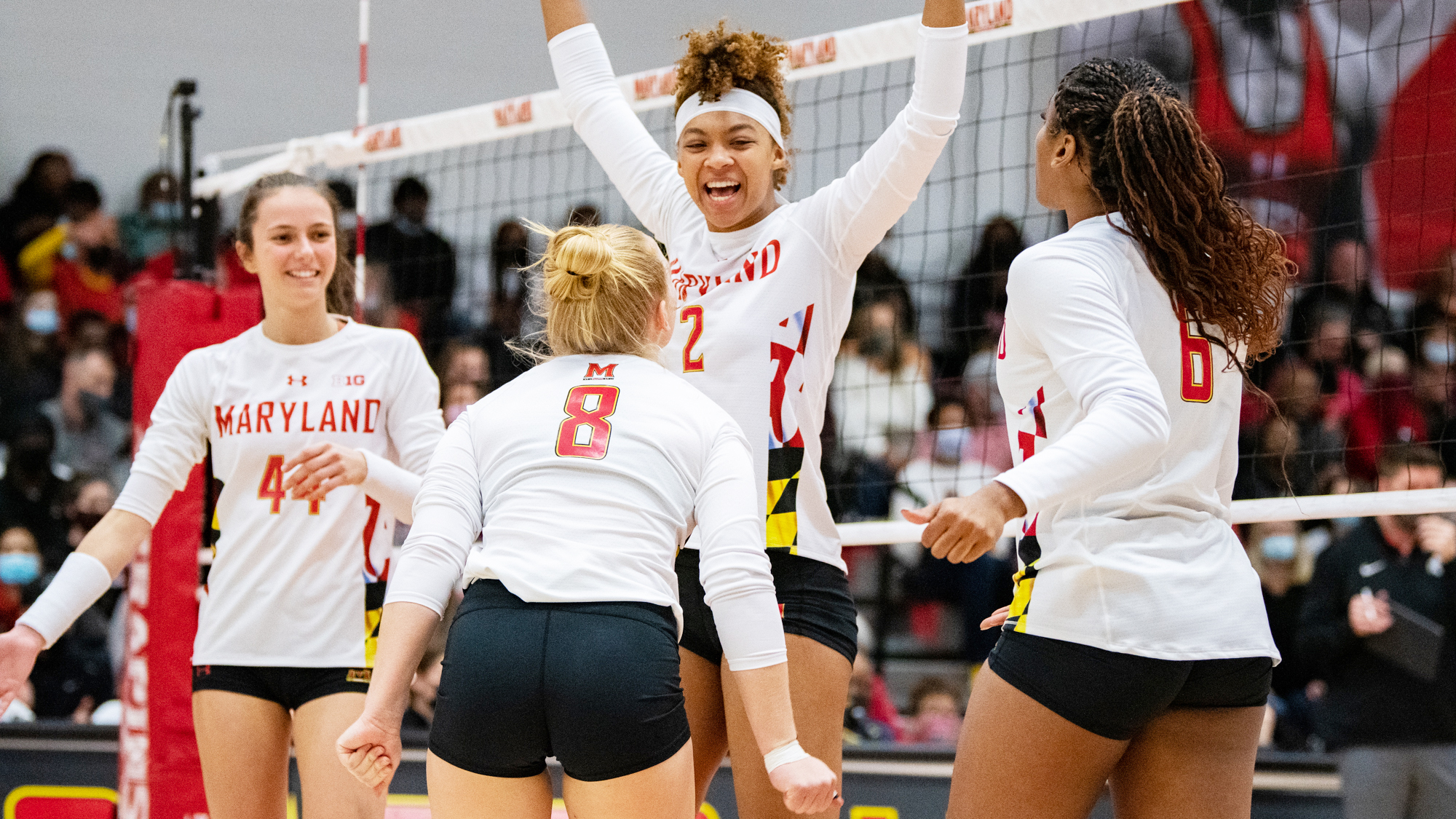 Maryland volleyball’s young talent and dominant blocking game ushered ...