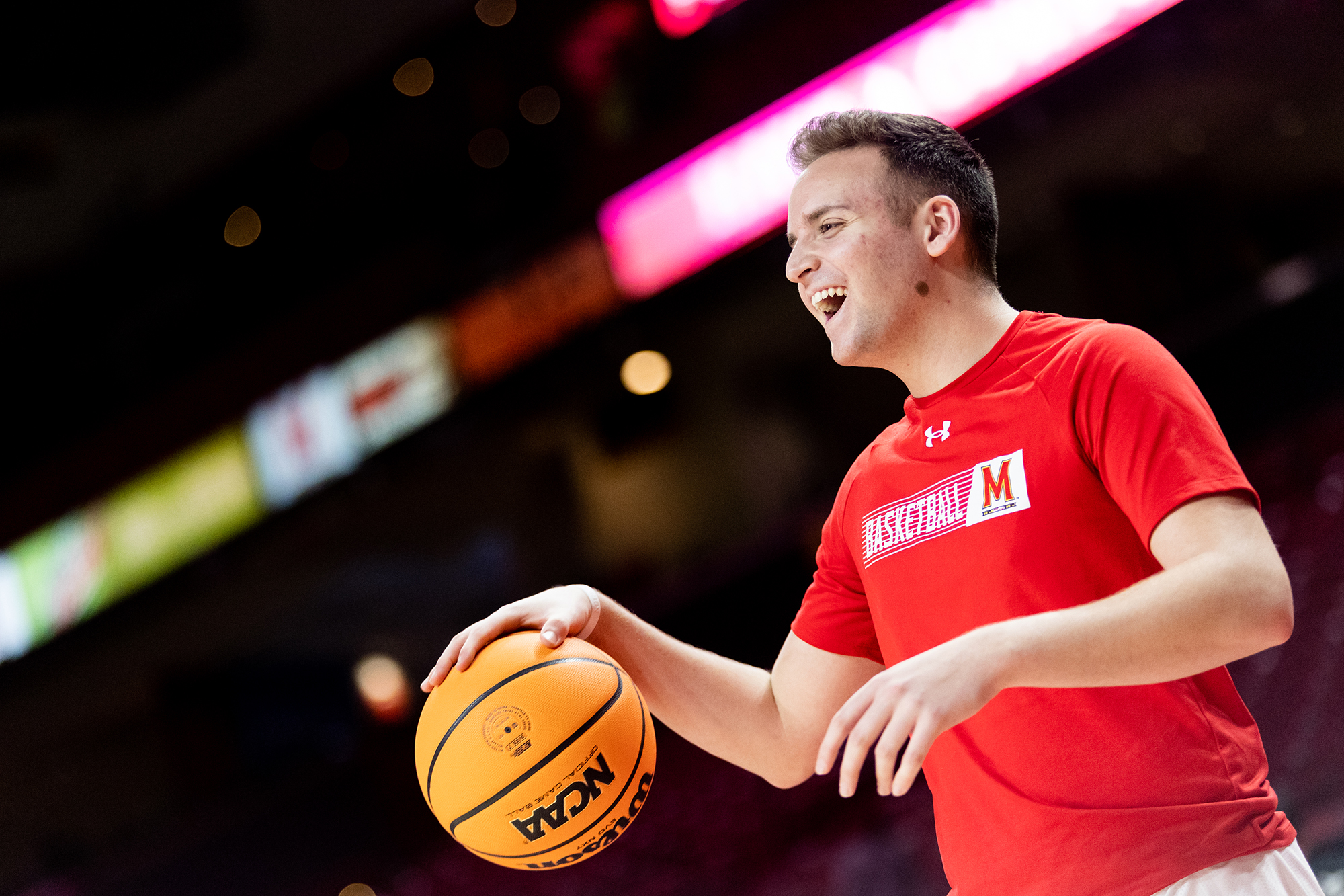 Handshakes and Gatorade: Brett Karkus’ impact on Maryland men’s basketball