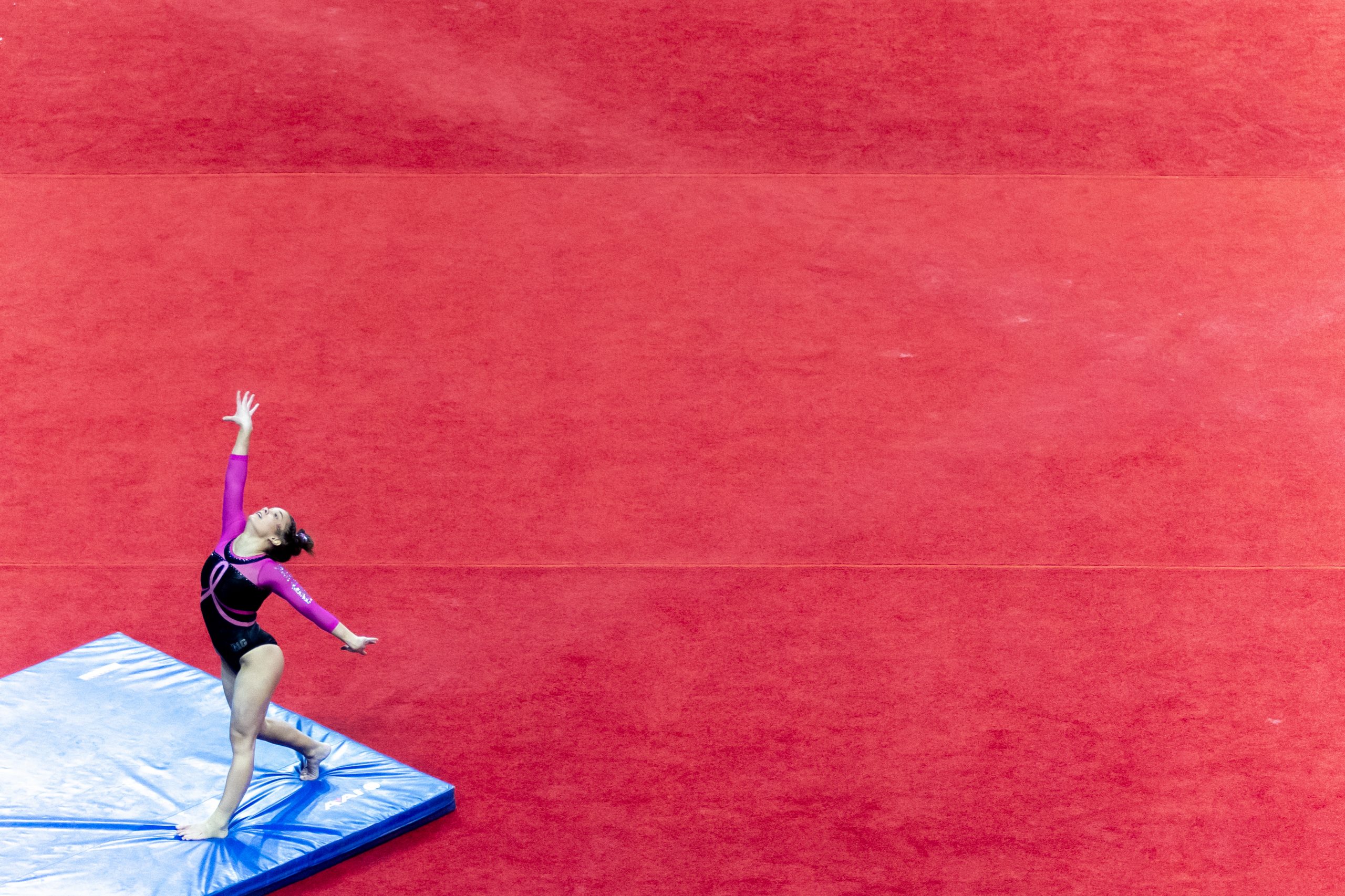 Audrey Barber breaks 2,000 career points in Maryland gymnastics’ Temple ...