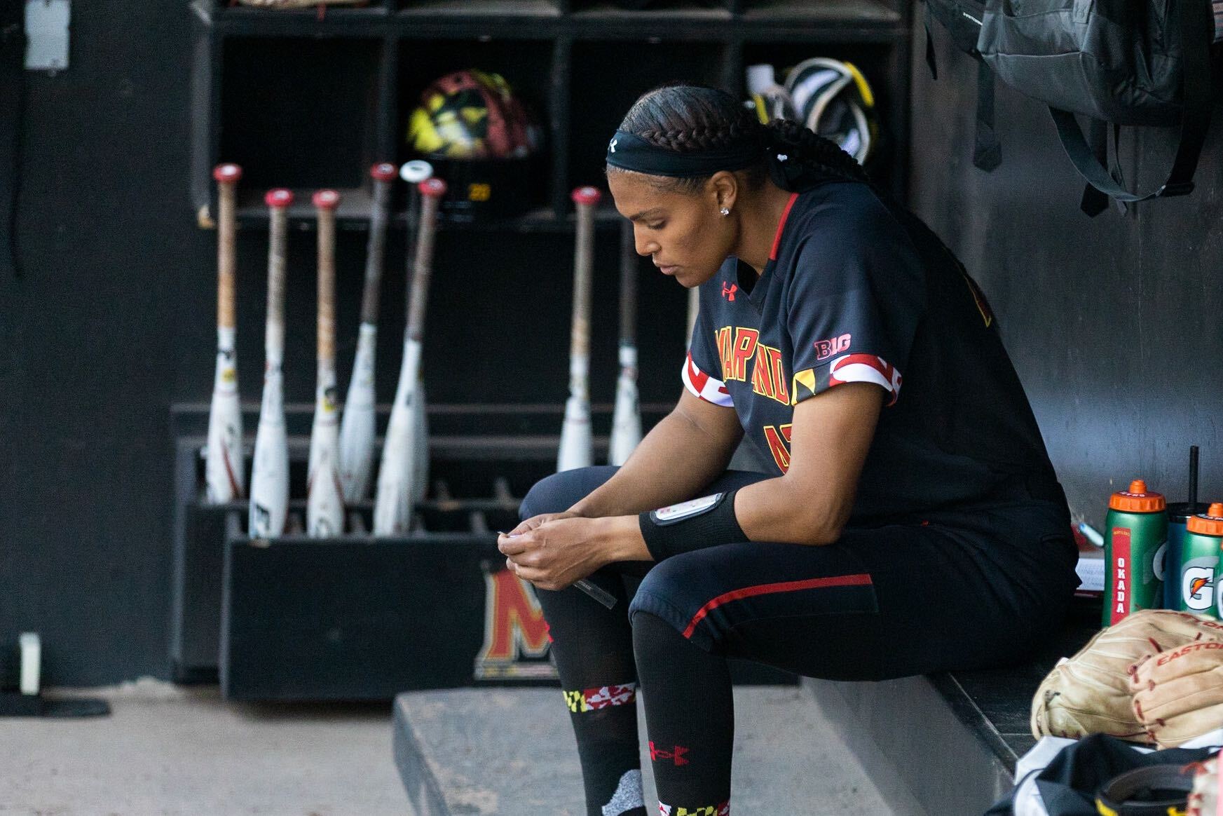 Pesky at-bats limited Maryland softball’s Courtney Wyche in Michigan ...