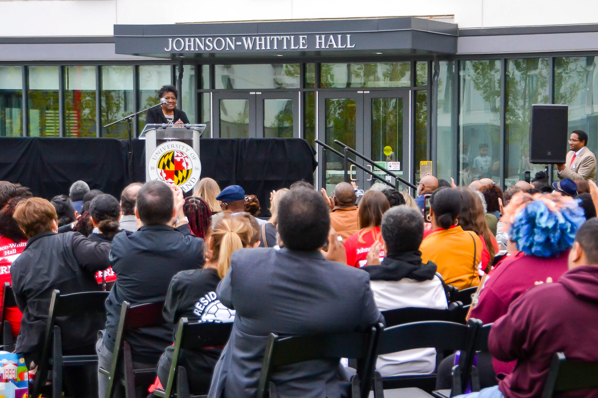 UMD dedicates Johnson-Whittle Hall to two trailblazers