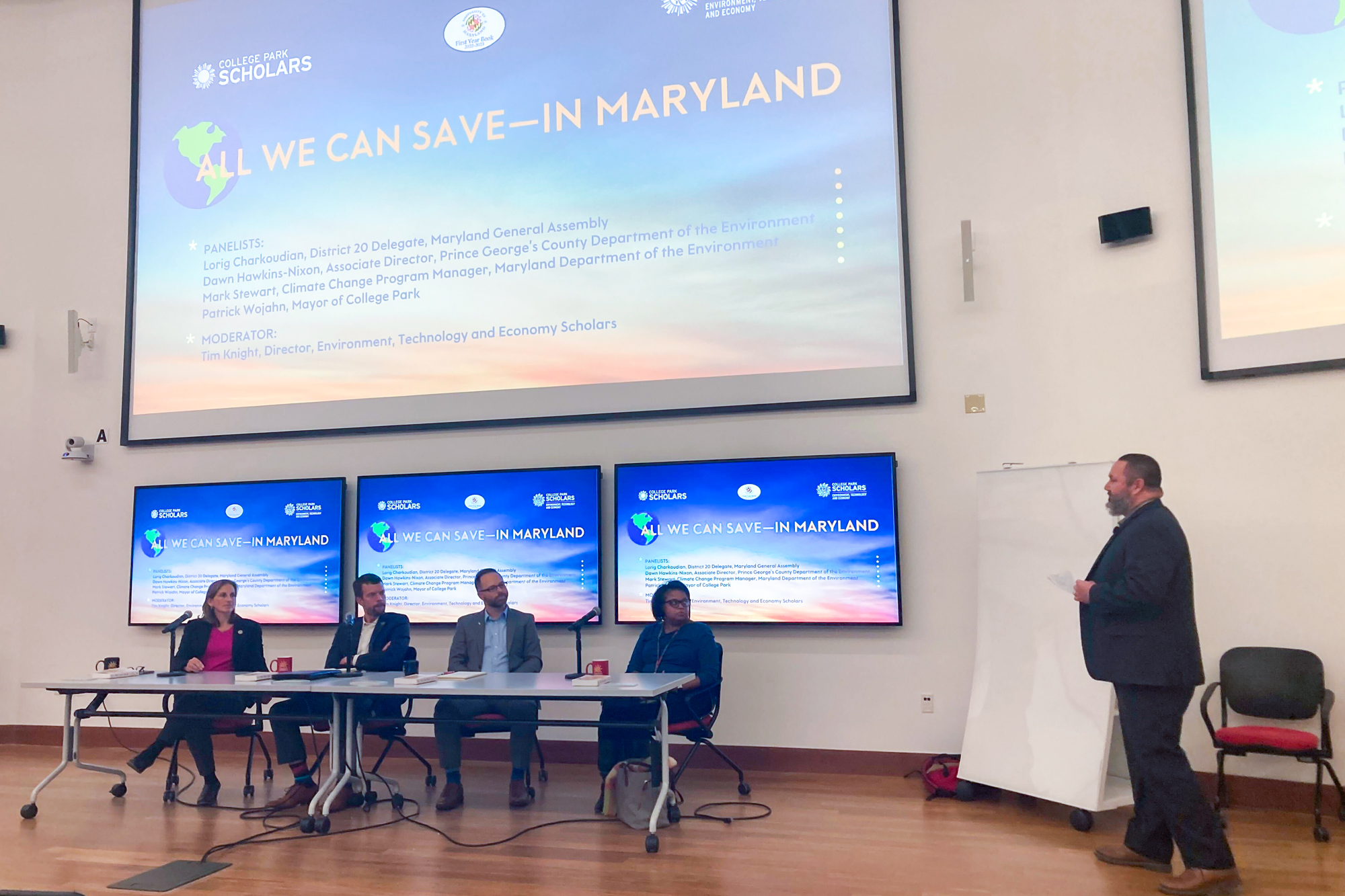 UMD’s first year book panel discusses how students can act on ...