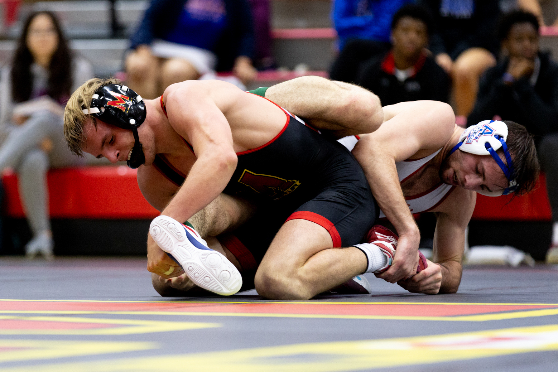 Maryland wrestling’s Kal Miller wins finals of Tiger Style Invite