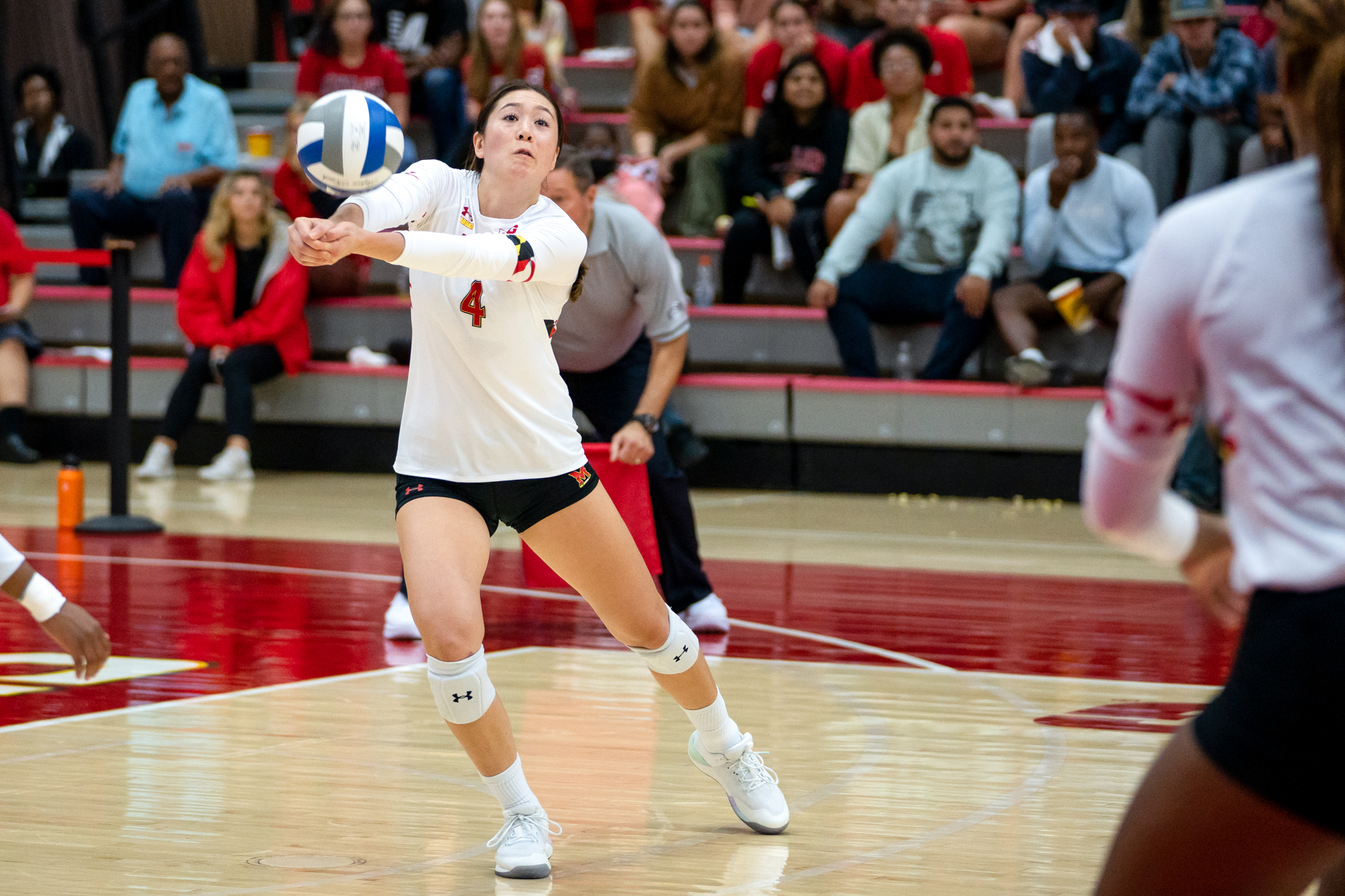 Maryland volleyball’s defense stepped up without two of its best blockers