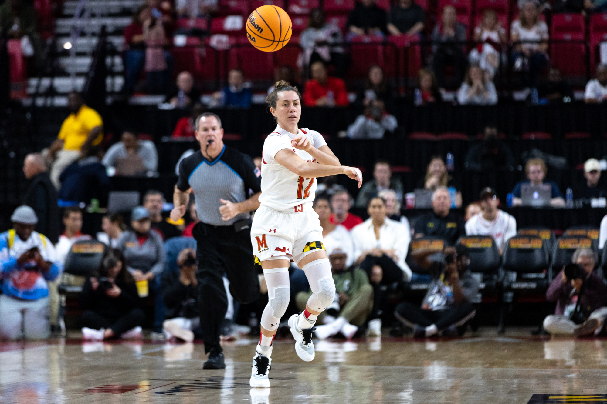 Maryland women’s basketball’s showcased improved ball movement in ...