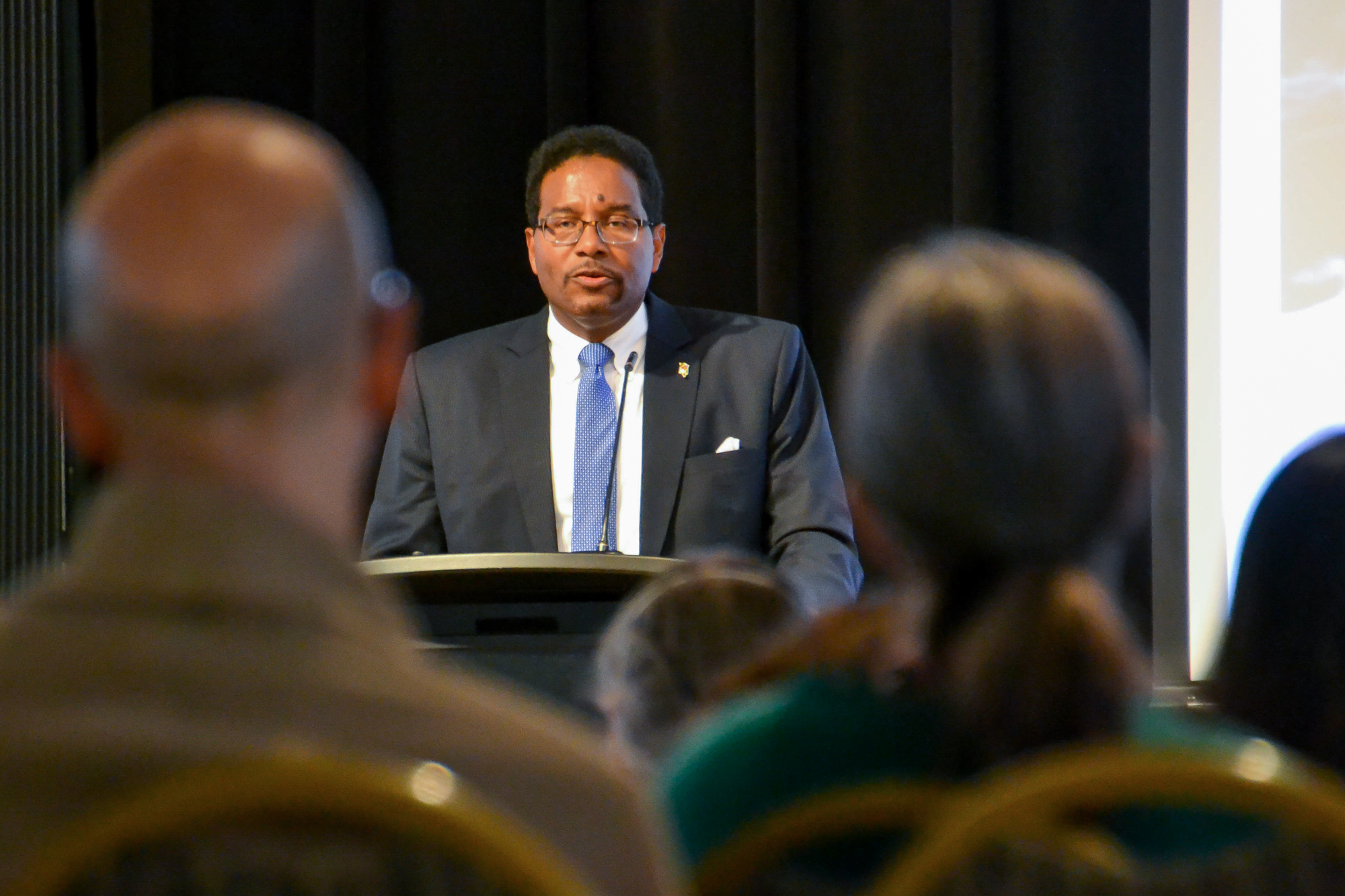 UMD President Pines highlights grants, faculty achievements in state of ...