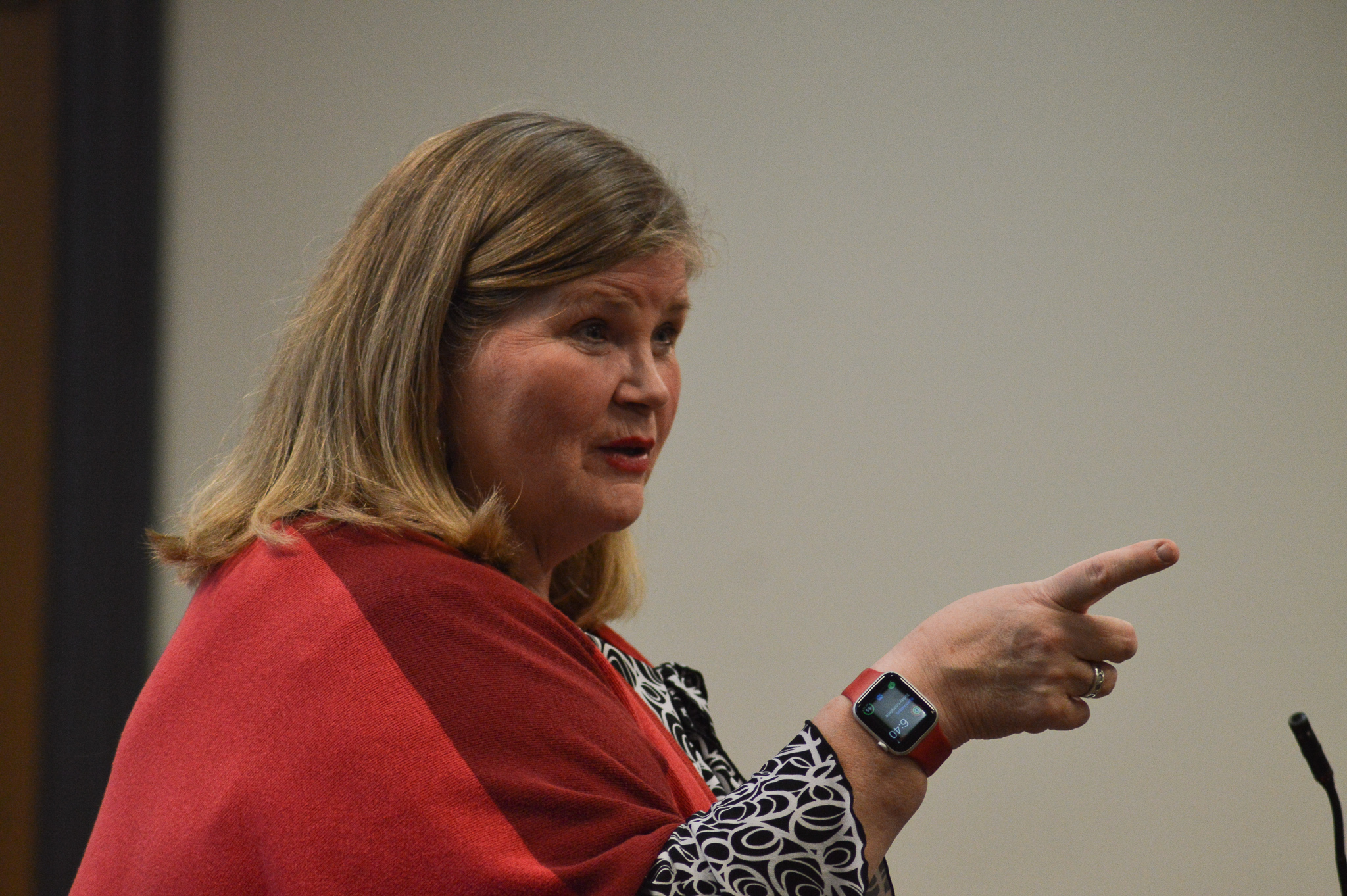 Patty Perillo discusses mental health, cultural centers with UMD SGA